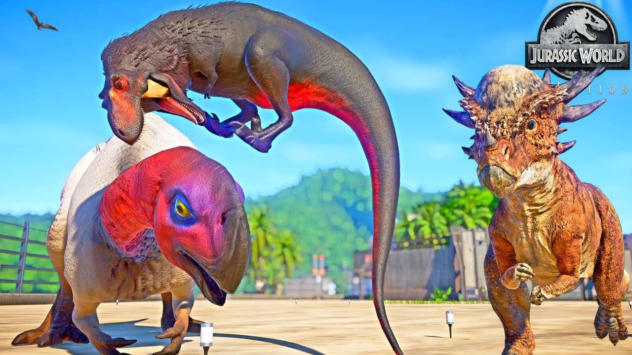 NEW! Nanuqsaurus & Gigantoraptor, Dimetrodon in Jurassic World ...