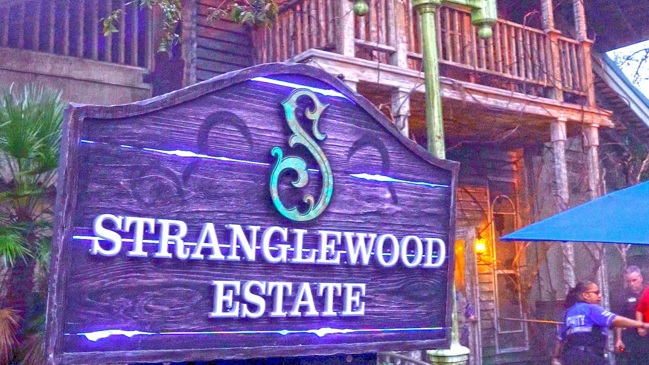 Stranglewood Estate - NEW House - Busch Gardens Howl-O-Scream 2022 ...