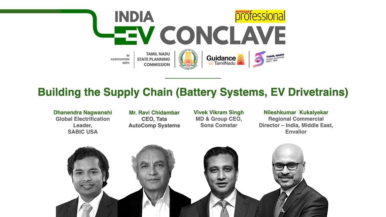 Panel Discussion | Building the EV Supply Chain in India | India EV ...