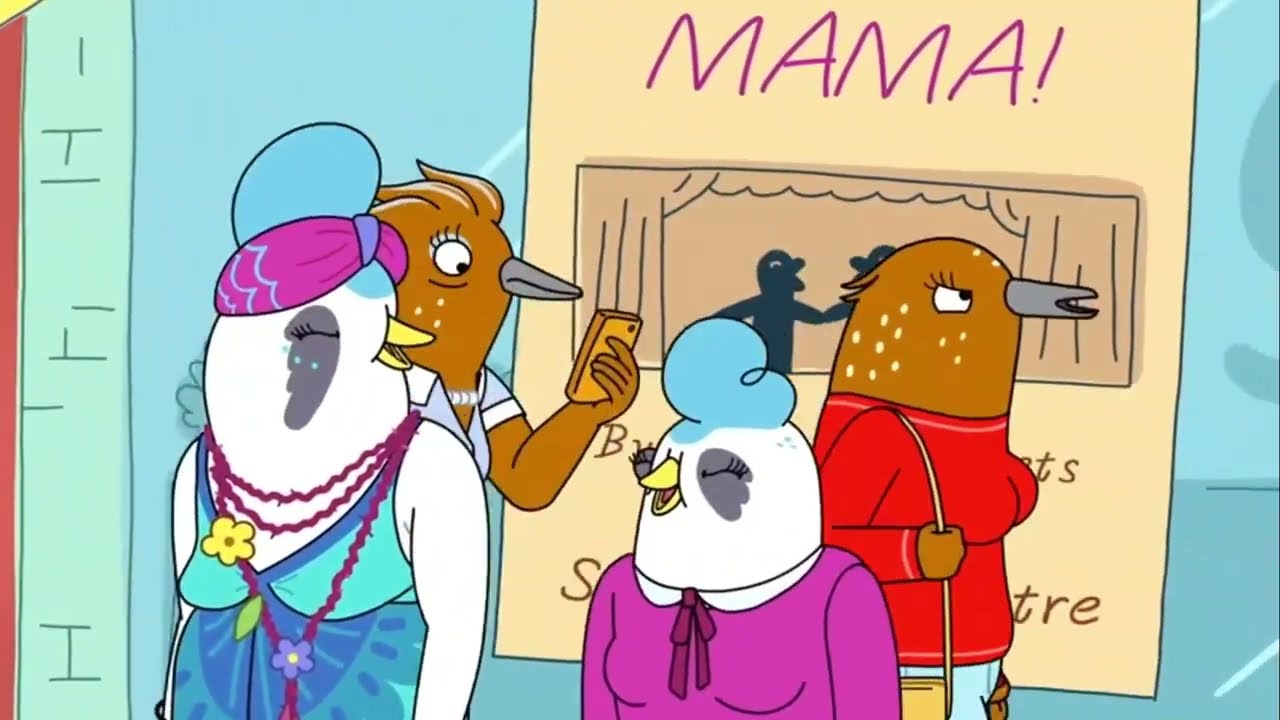 Tuca and Bertie - Bertie gushing over winter to her mom - YouTube