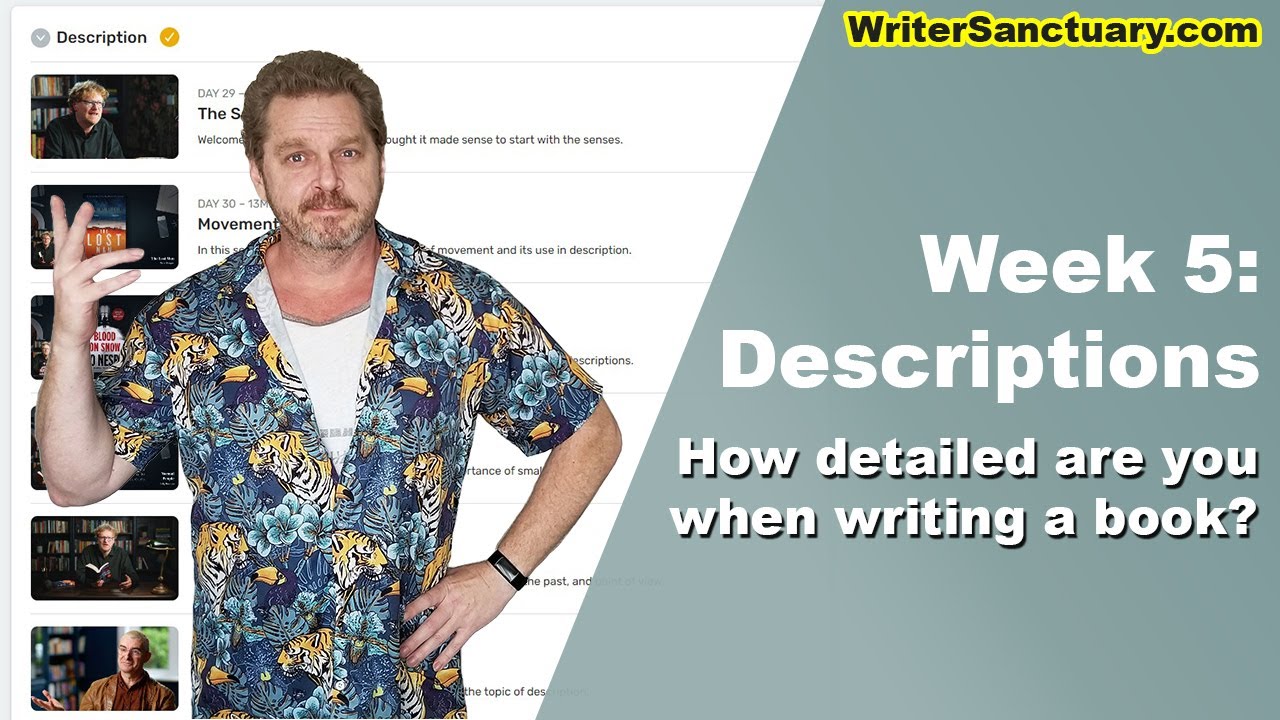 Writing Descriptions: How to Write a Novel with Reedsy Ep 6 - YouTube