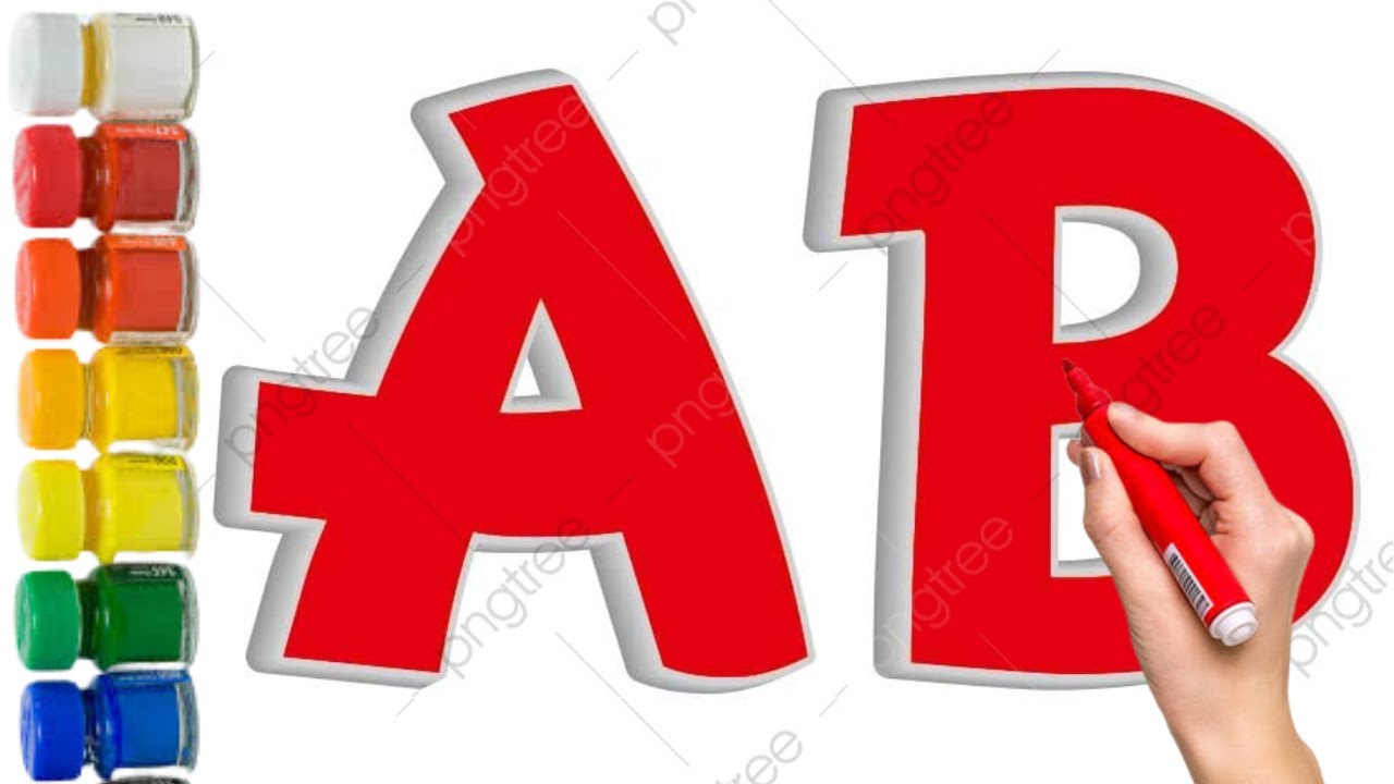 ABCD ABCD, A for apple b for ball, ABC alphabet learning, ABC Song for ...