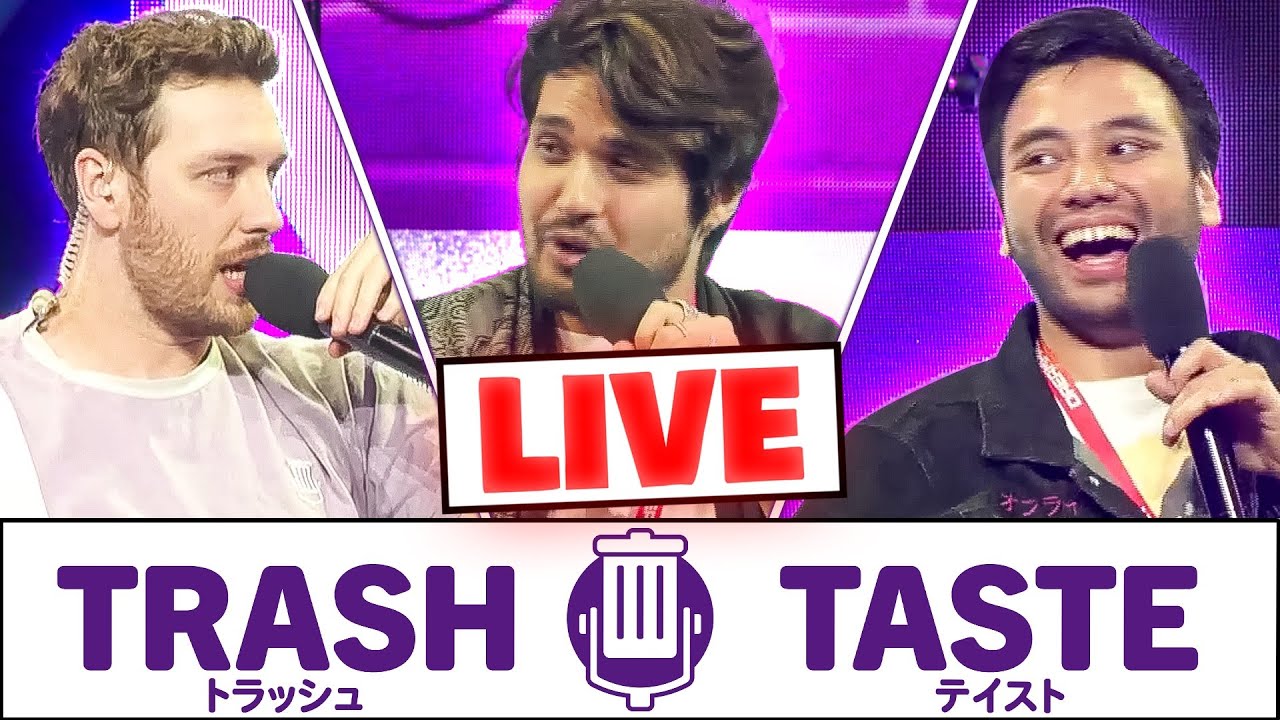 Our First Live Podcast | Trash Taste #154 - YouTube