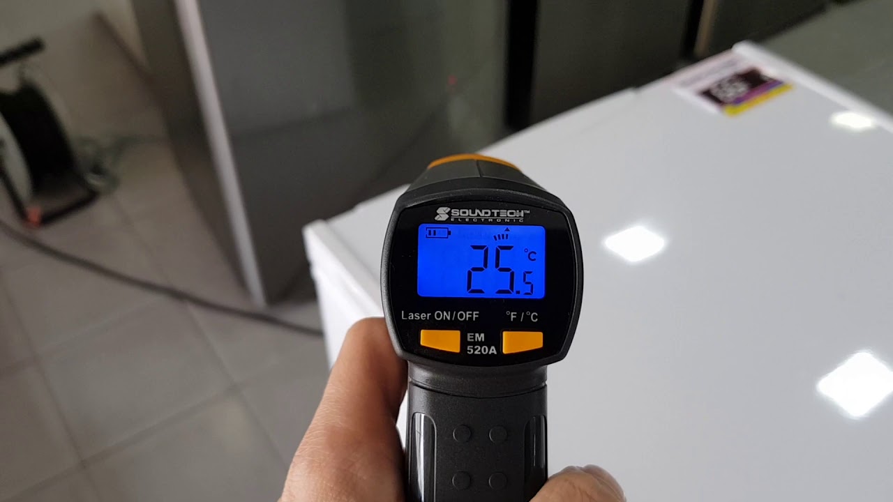 what is side temperature new fridge operate - YouTube