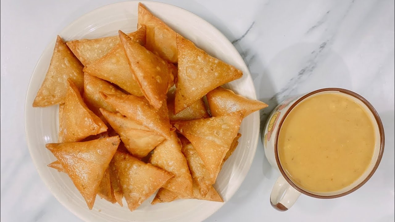 Daal key Samosay Or Aloo ki Chatni ki Recipe By Mr.Chef Foods. | دال کے ...