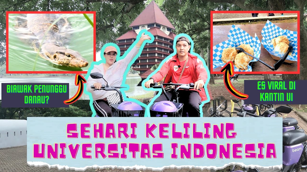 SEHARI NAIK SEPEDA LISTRIK (BEAM) KELILING UI LUAS BANGET | UNIVERSITAS ...