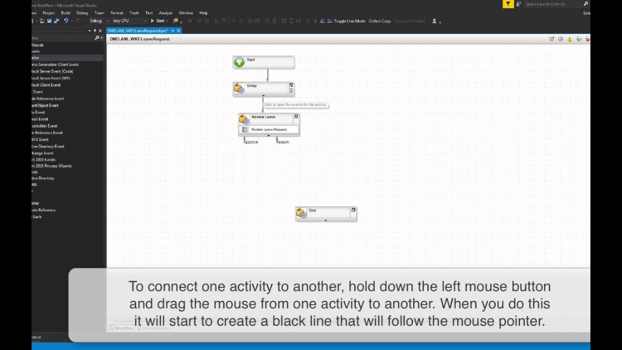 Building a K2 Workflow In Visual Studio Part 1 - YouTube