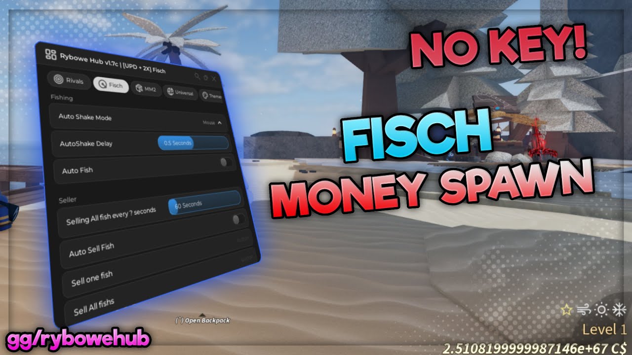 NEW Fisch MONEY SPAWN SCRIPT! NO KEY (WORKING 2025) (INF MONEY!) - YouTube