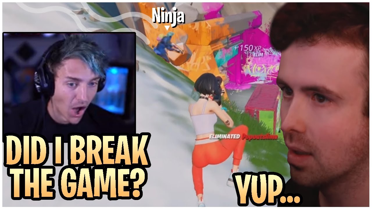 Ninja Couldn't Believe He Broke The Game... - YouTube