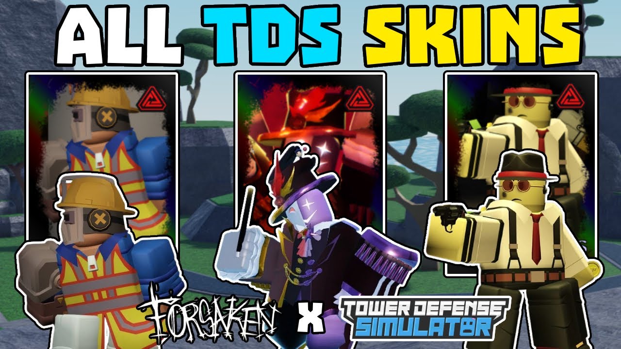Winning with Every TDS (Tower Defense Simulator) Skin in Forsaken ...