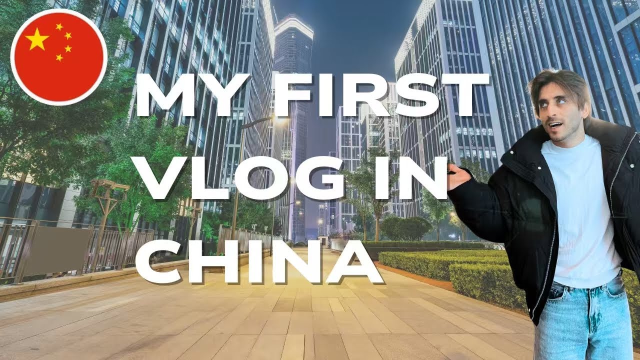 First vlog of China - YouTube