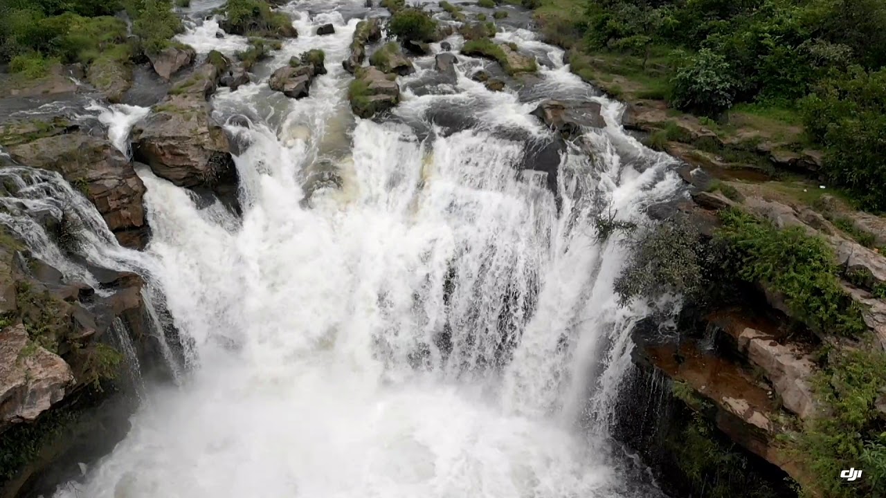 Jamjir WaterFall@SasanGir#DjiMavicAir#DroneCinematography# - YouTube