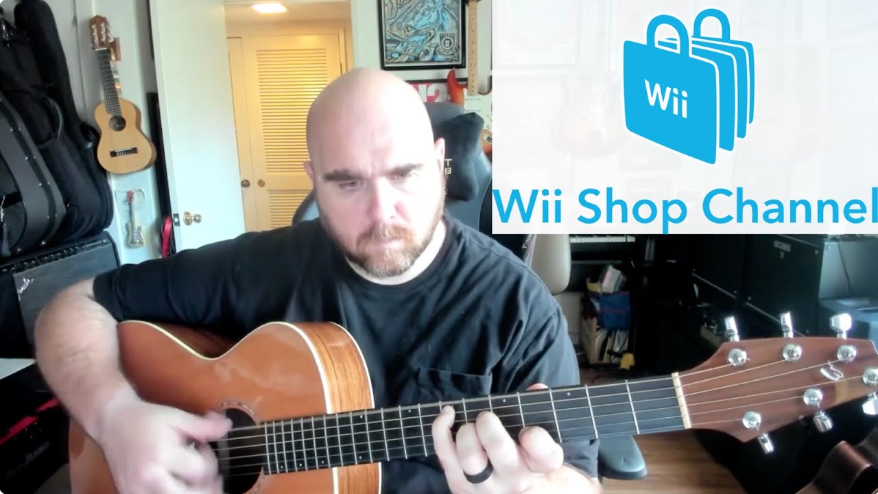 Wii Shop Channel - Solo Guitar Arrangement w/Tab - YouTube