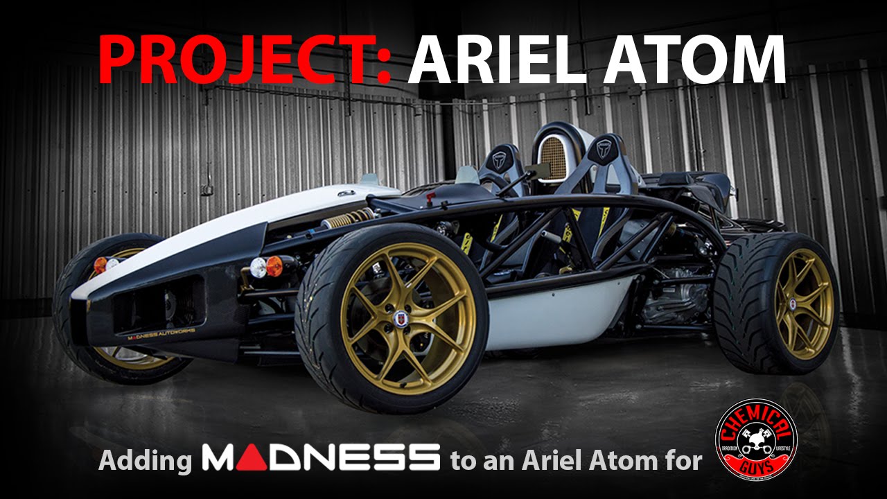 Custom Ariel Atom for Chemical Guys by MADNESS Autoworks - YouTube