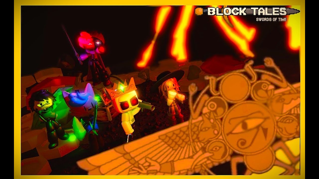 DEFEATING THE ACHIENTS IN BLOCKTALES CHAPTER 4 - YouTube