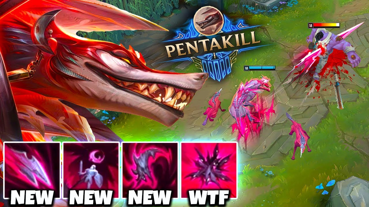 *42 KILLS* WORLDS FIRST NAAFIRI PENTAKILL (WTF IS THIS CHAMP) - YouTube