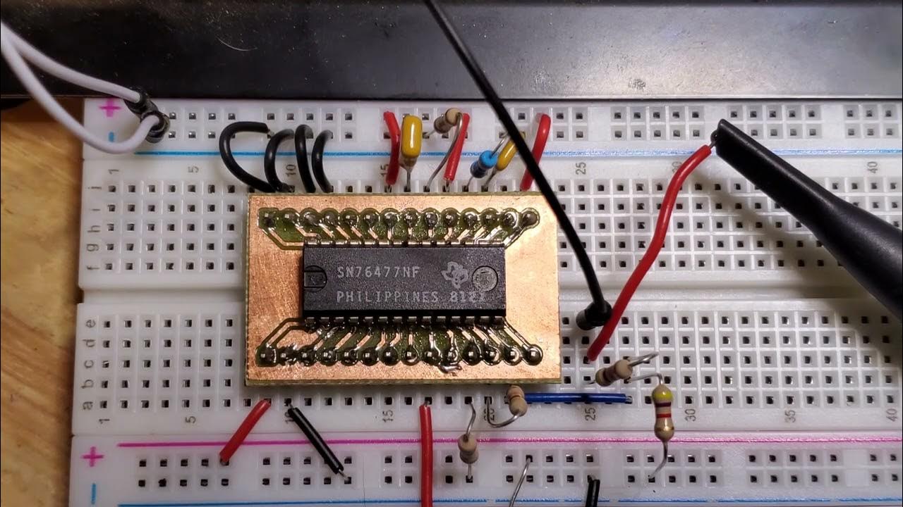 Space Invader Sounds Part 2 - The SN76477 - YouTube