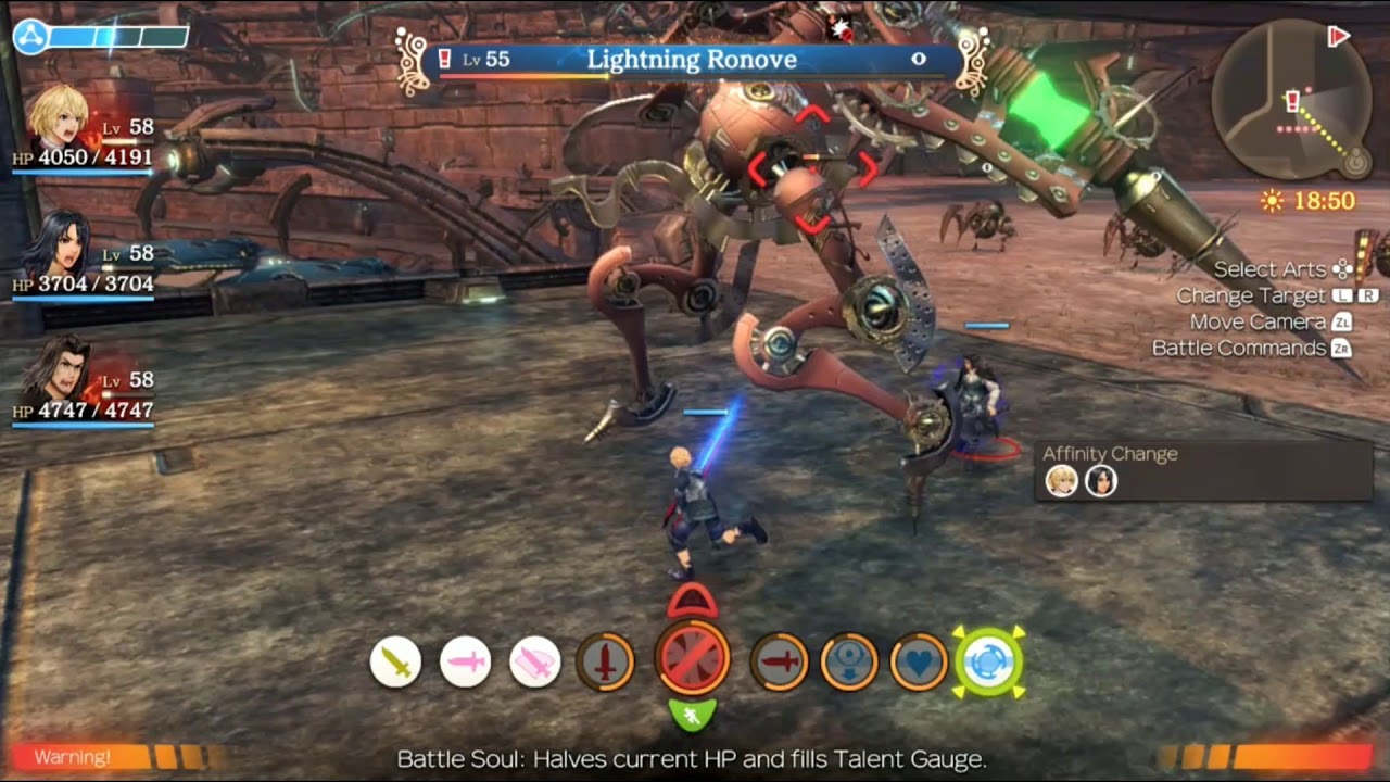 Xenoblade Chronicles - Unique Monster: Lightning Ronove - YouTube