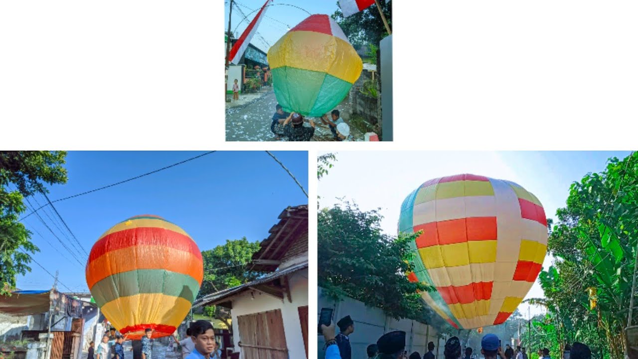 TRADISI BALON UDARA HARI RAYA IDUL FITRI 1443 H/2022 M - YouTube