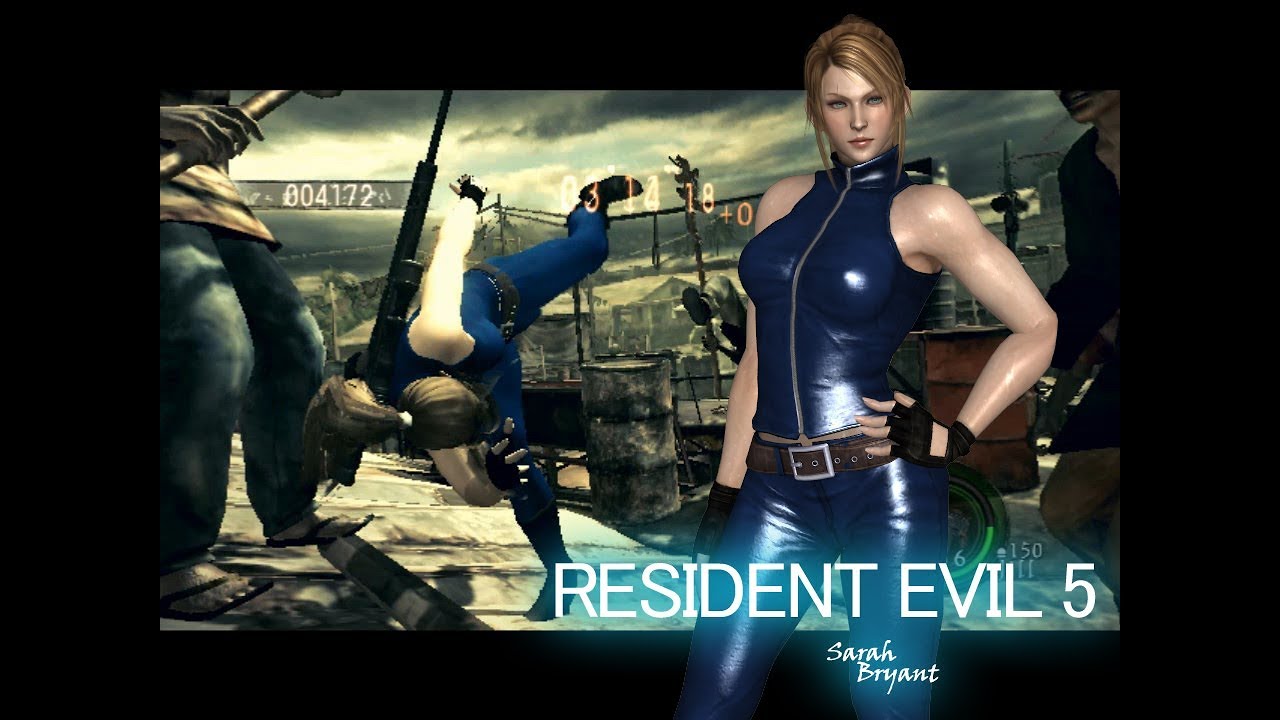 RESIDENT EVIL 5 MODDING ~Sarah Bryant~ - YouTube