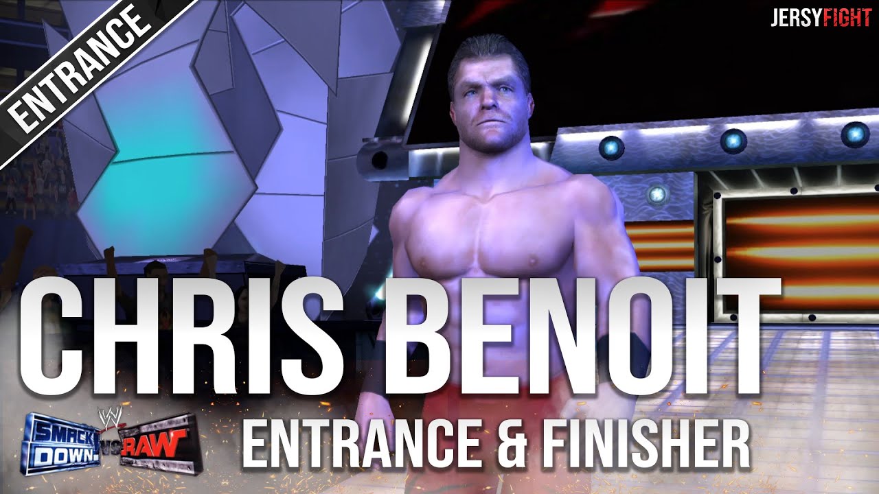 WWE Smackdown! vs Raw: Chris Benoit Finisher and Entrance | PS2 - YouTube