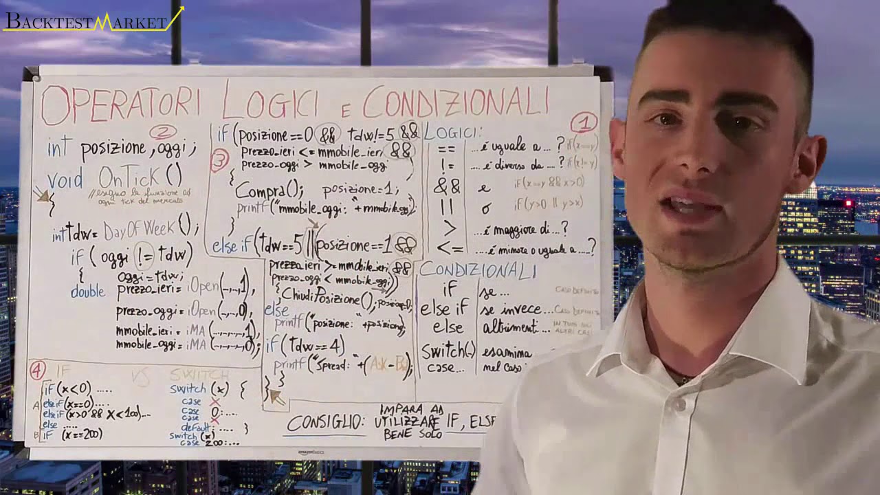 1.4 - Operatori logici e condizionali - YouTube
