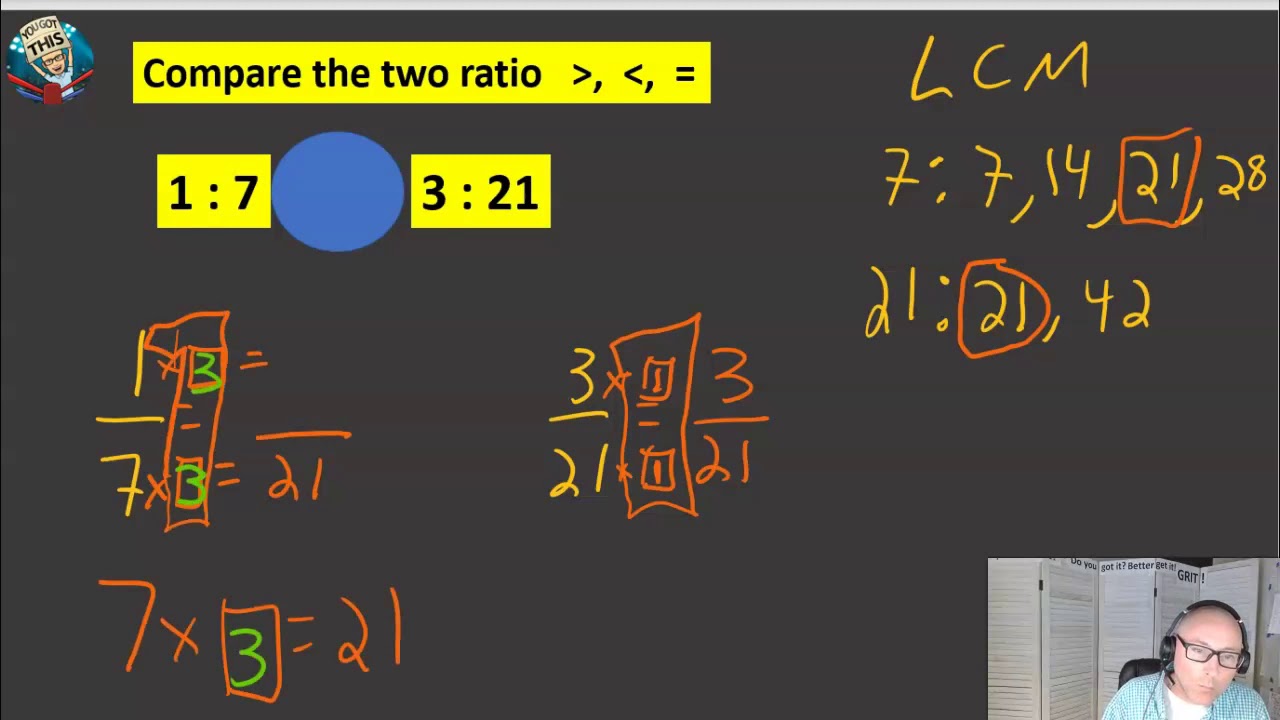 1.03 Compare Ratios Quiz Prep - YouTube