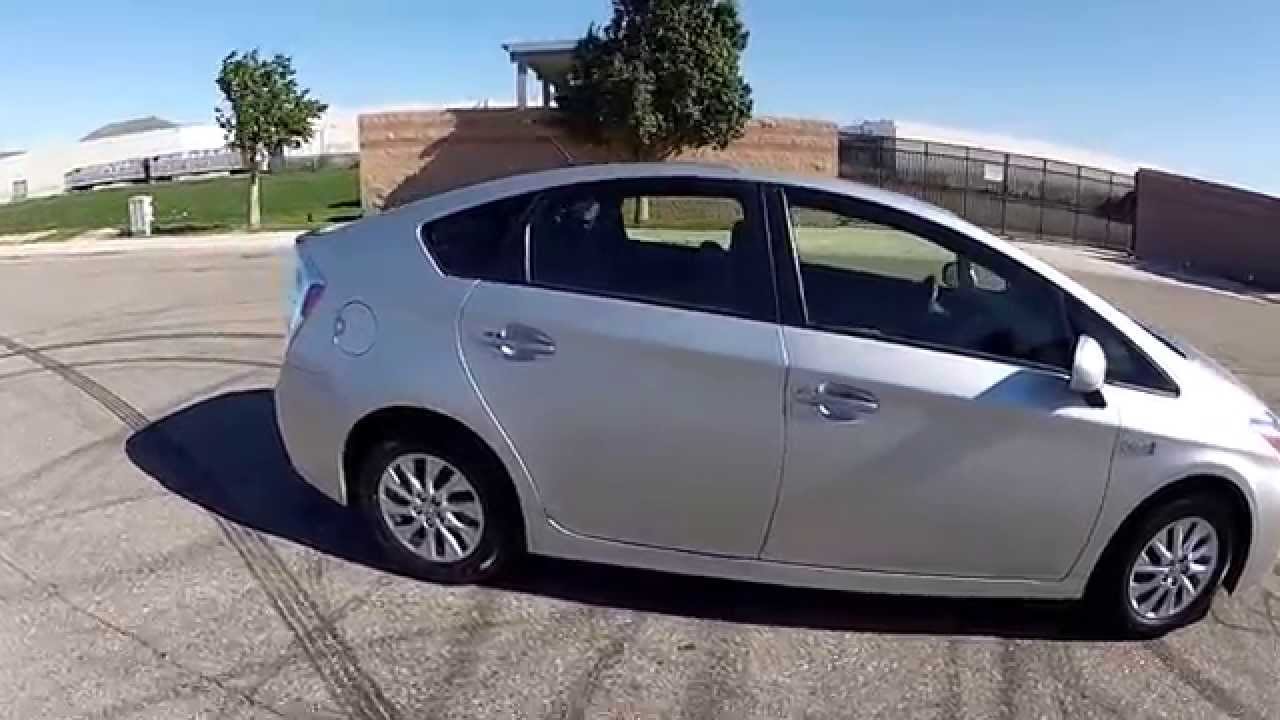 Body Inspection Tour 2012 Silver Toyota Prius Plug-in for sale 2 2015 ...