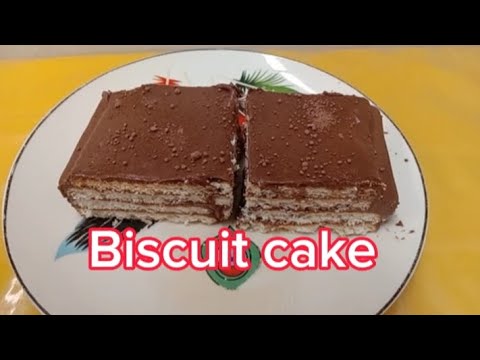 How to make Biscuit cake recipe | Biscuit recipe #biscuitcakerecipe # ...