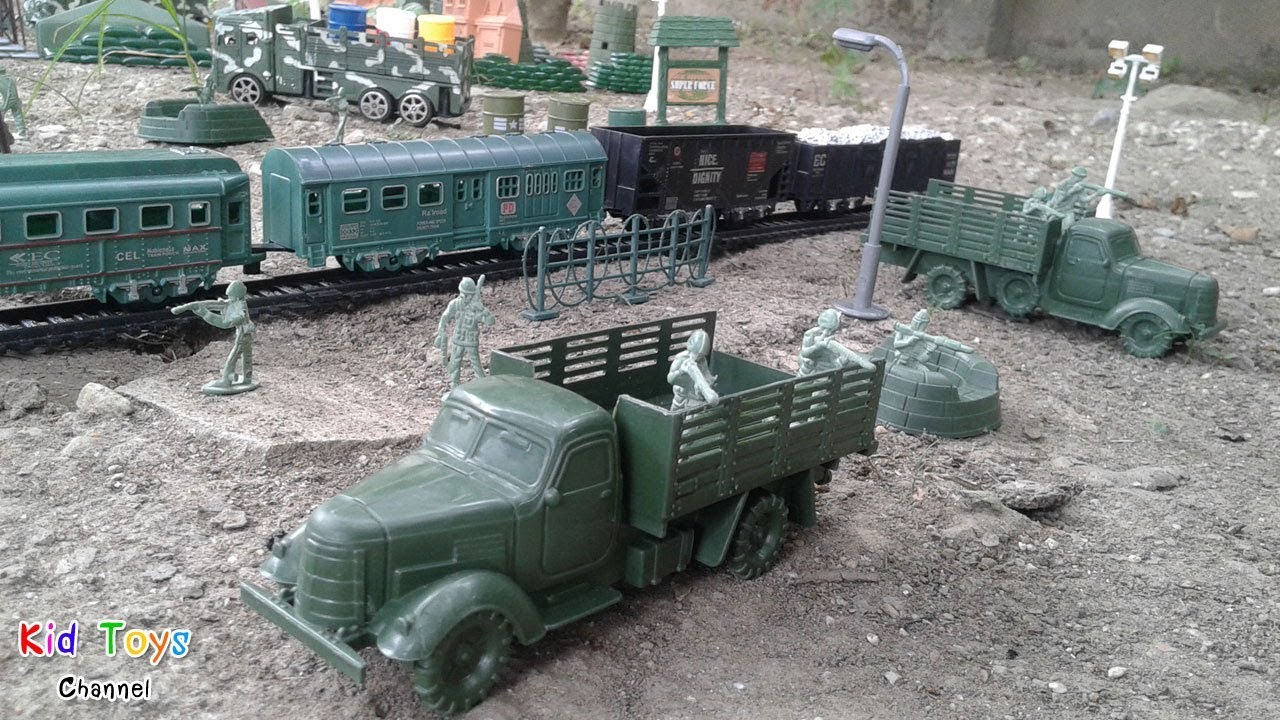 Toys for children Toys soldiers Military trucks Military train Toy ...