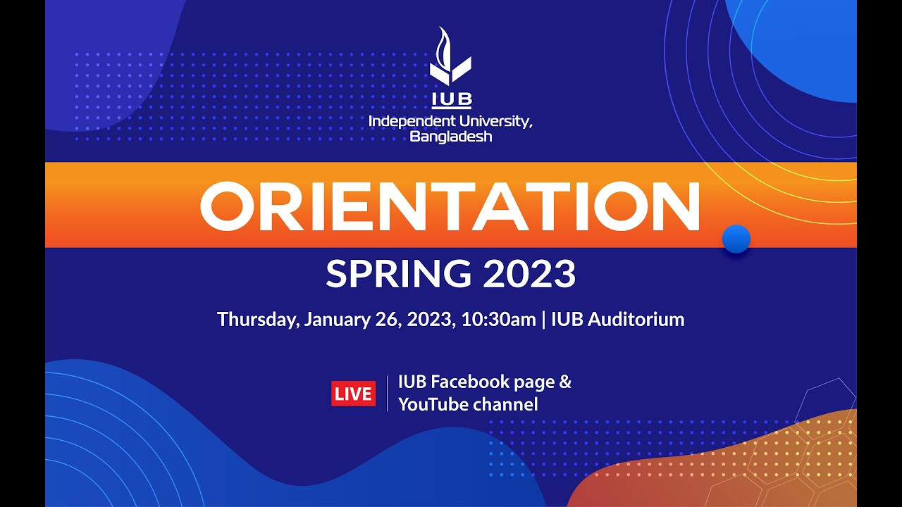 ORIENTATION SPRING 2023 - YouTube