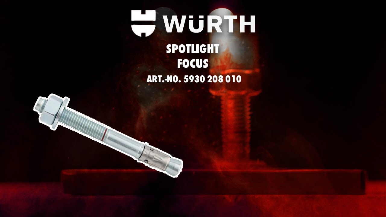 High-performance wedge anchor | W-FAZ Pro - YouTube