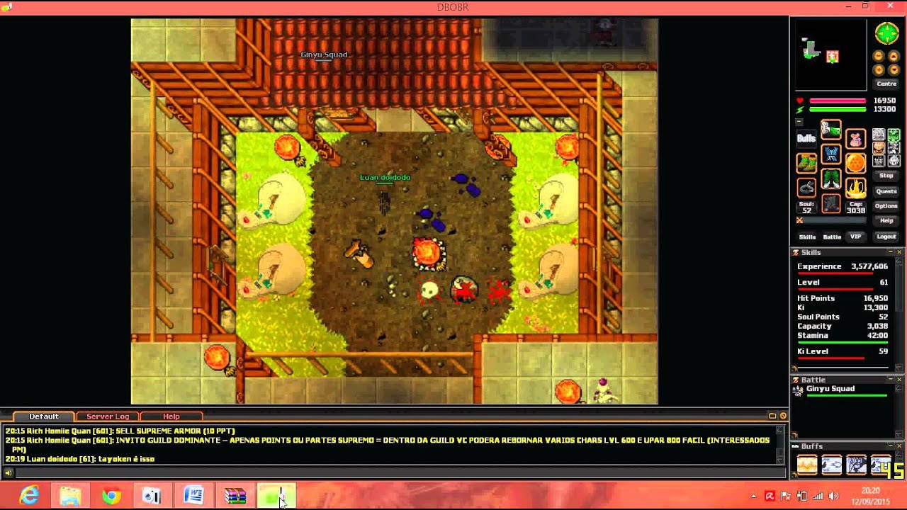DBO BRASIL onde upa do lvl 0 ao lvl 75 - YouTube