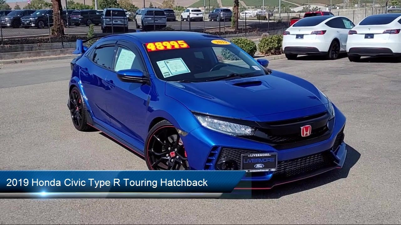2019 Honda Civic Type R Touring Hatchback Livermore Brentwood San ...