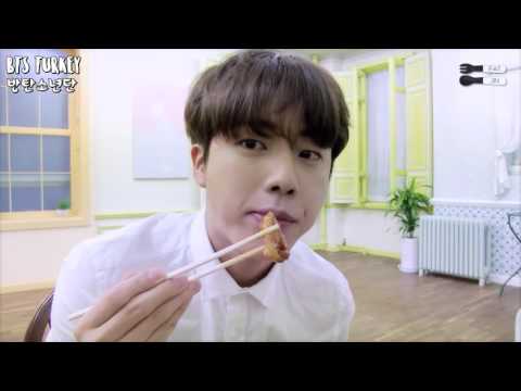 EAT JIN 2.Sezon- Kim Seokjin yemek yerken yemeğini tanıtıyor