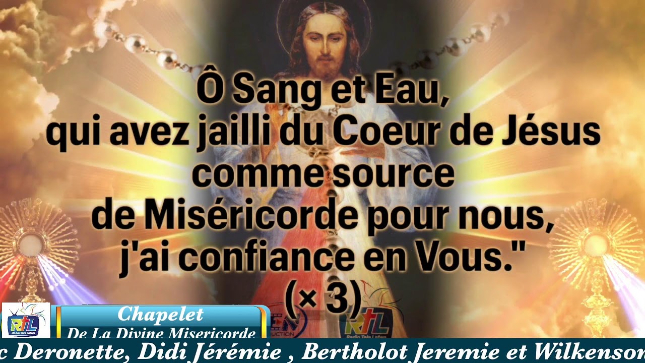 Chapelet De La Divine Misericorde Oct.-14-2023 - YouTube