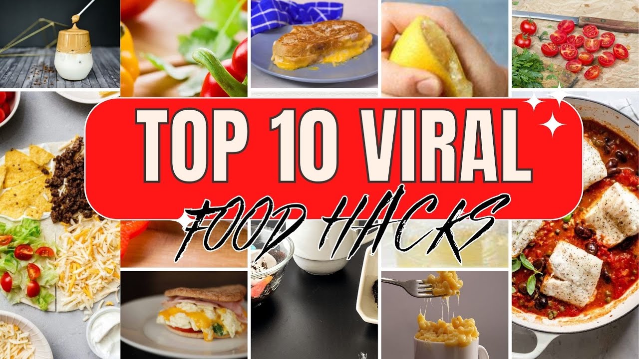 Top 10 Viral Food Hacks | Chop Multiple Tomatoes at Once! - YouTube