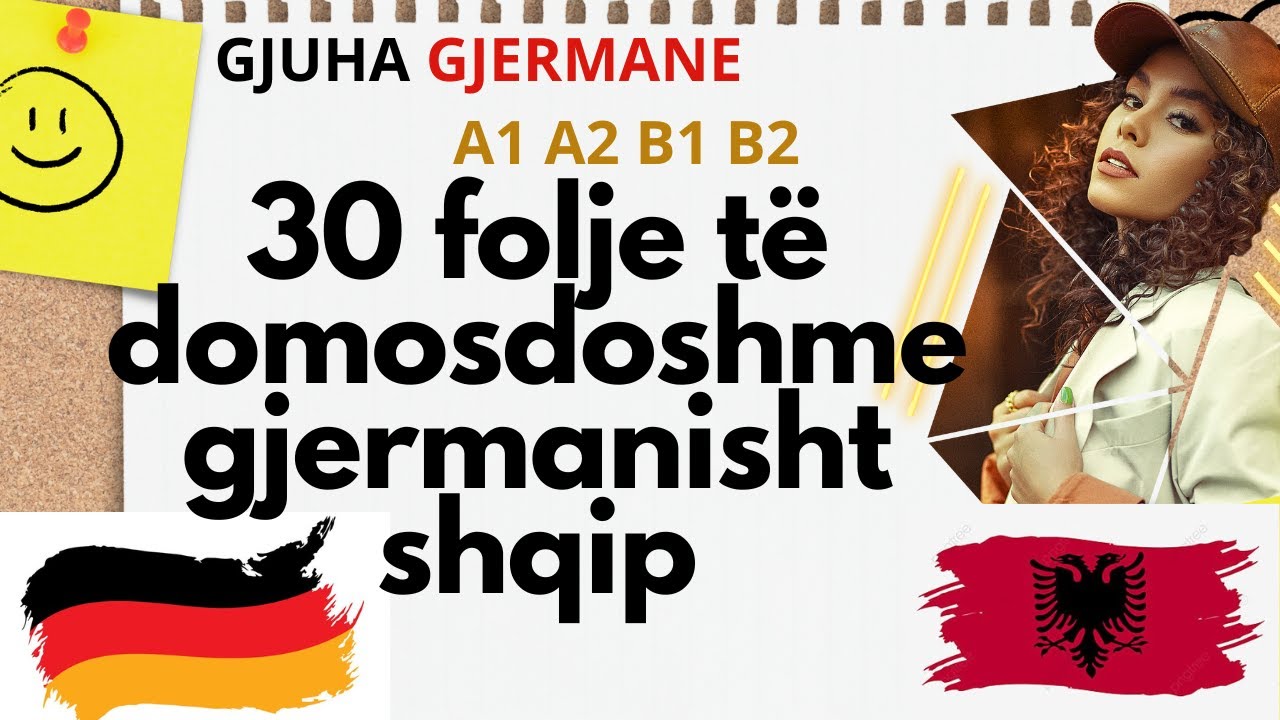 30 Folje te Gjuhes Gjermane Pjesa e Pare A1 A2 B1 - YouTube