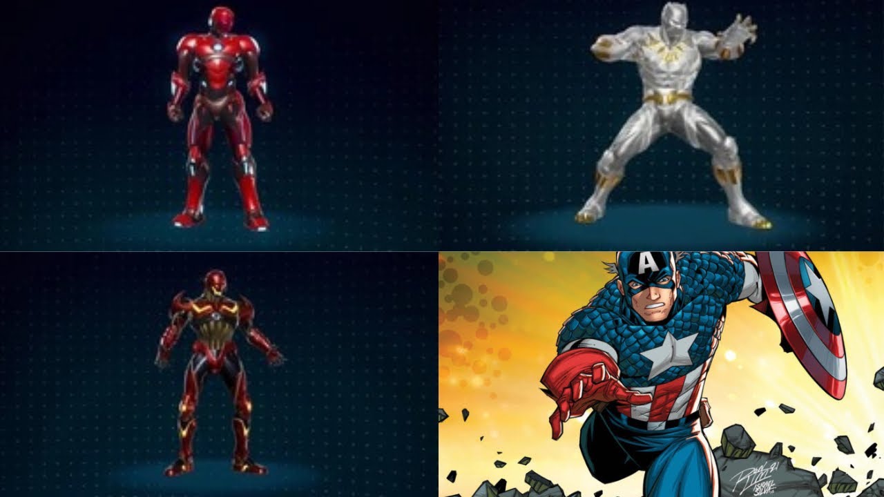 Marvel Vs Capcom Infinite Battle Iron-Man and Ultron Vs Captain America ...