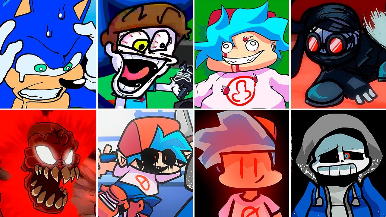 The Best Animations Ever in FNF #4 - Friday Night Funkin - YouTube