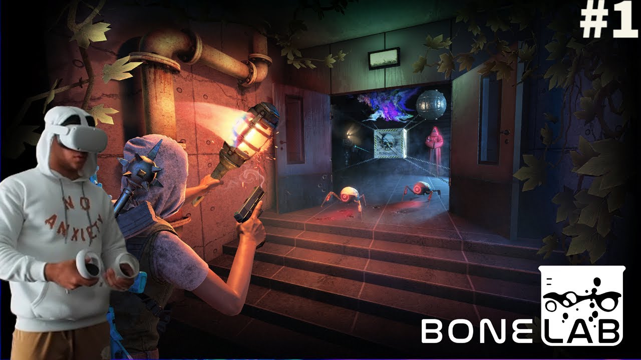 First time on the vr!! - BONELAB #1 - YouTube