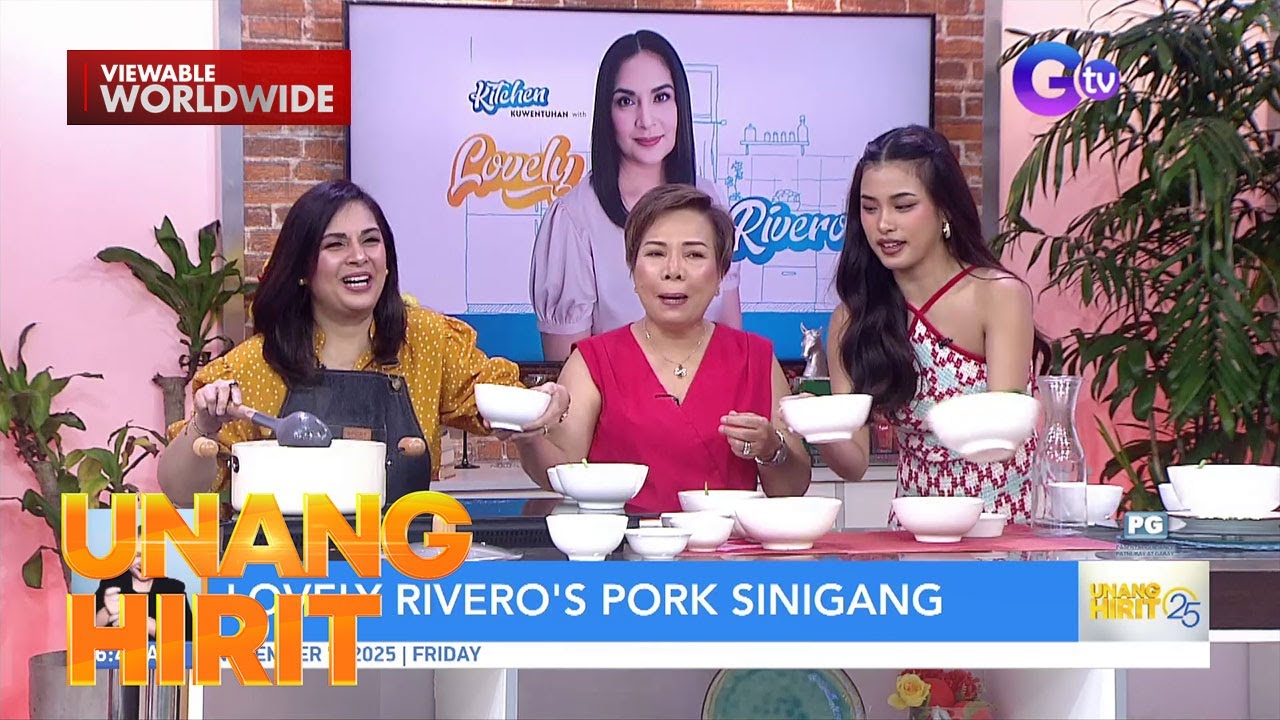 Kitchen Kuwentuhan: Pork Sinigang Recipe ni Lovely Rivero | Unang Hirit ...