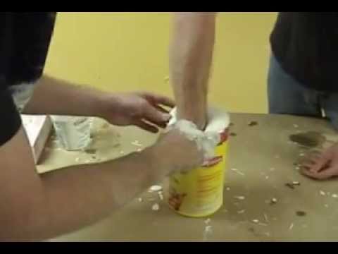 Lifecasting: Hand Mold with Accucast 380 - YouTube