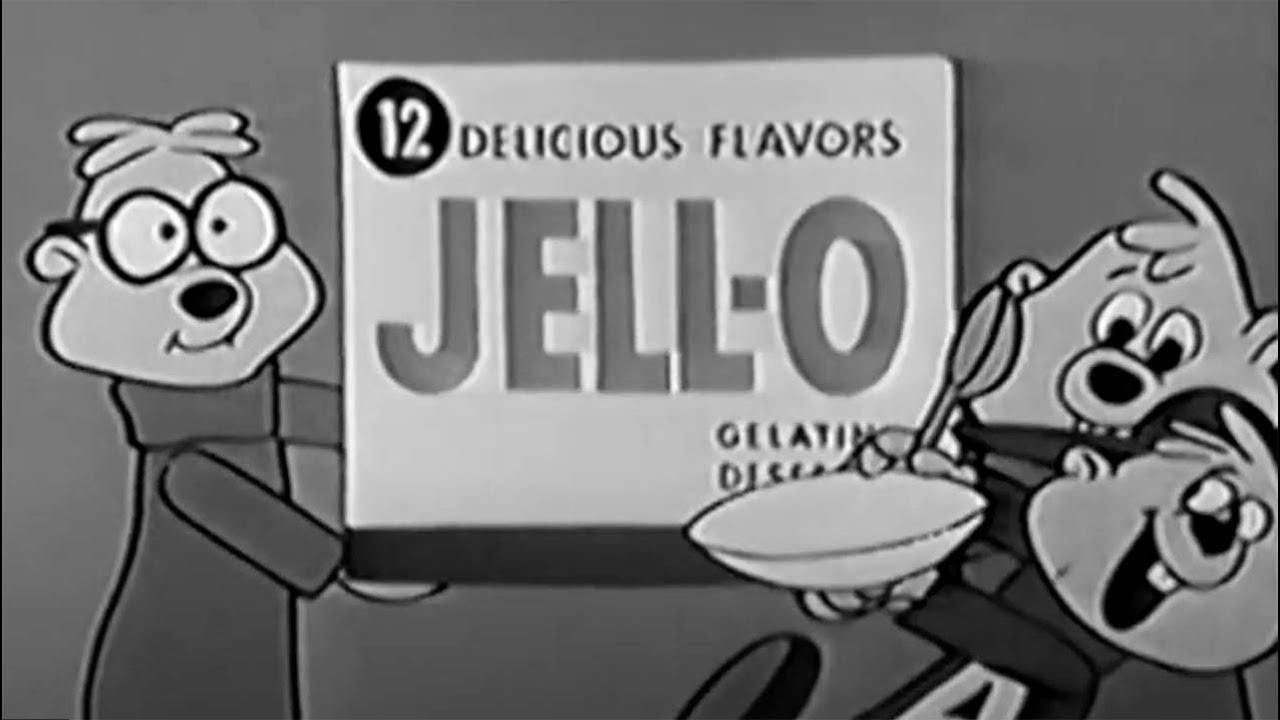 Alvin and the Chipmunks Jello | 1960s Television Commercial - YouTube