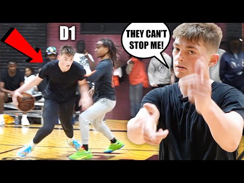 I Brought A D1 Basketball Player To The Trenches...