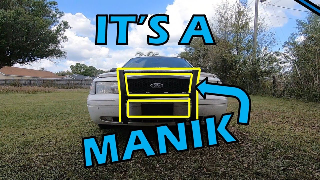 Removing the Manik Push Bumper from the Dead Vic - YouTube