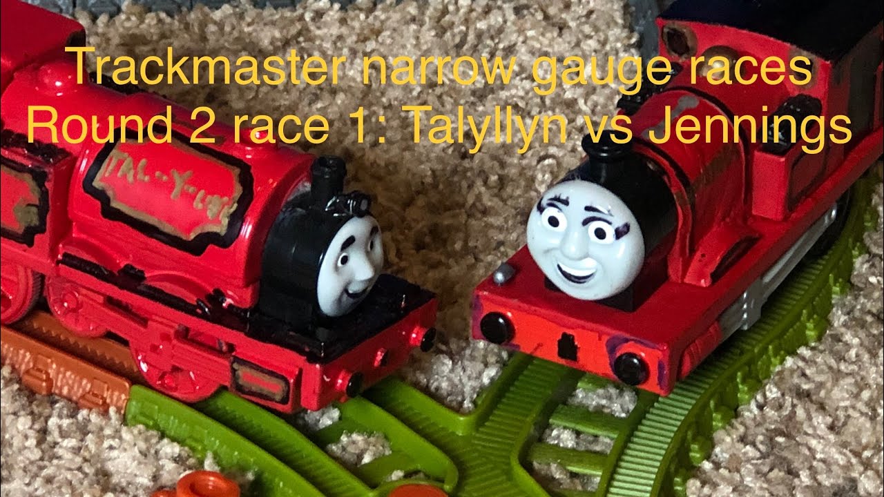 Trackmaster narrow gauge races round 2 race 1: Talyllyn vs Jennings ...