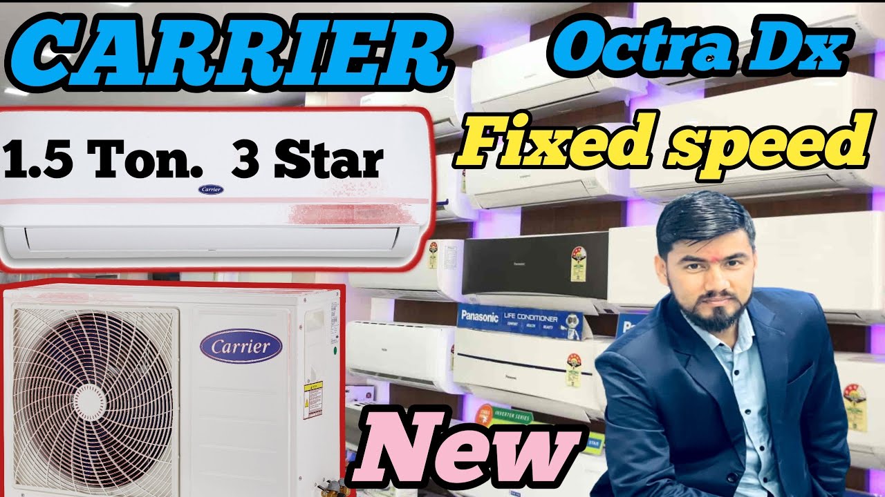 Carrier Octra dx 1.5 ton 3 star fixed speed review/Best ac in India ...