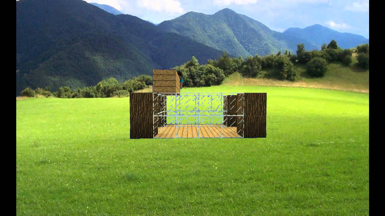 Minecraft Green Screen Test - house - YouTube