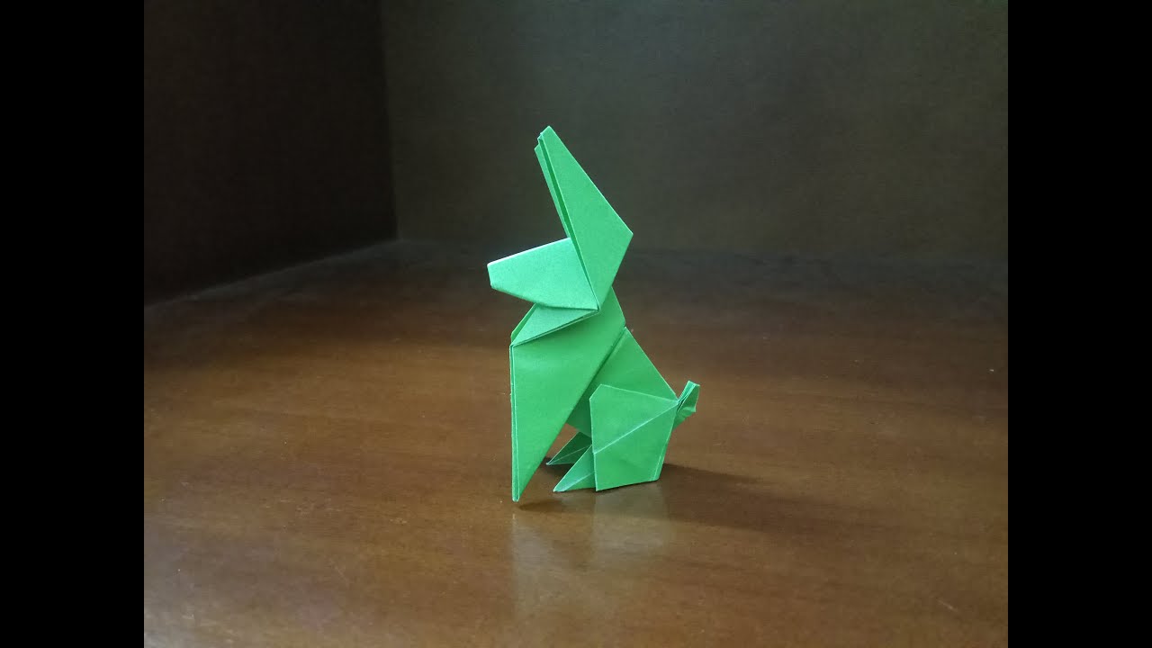 Origami Rabbit Tutorial - YouTube